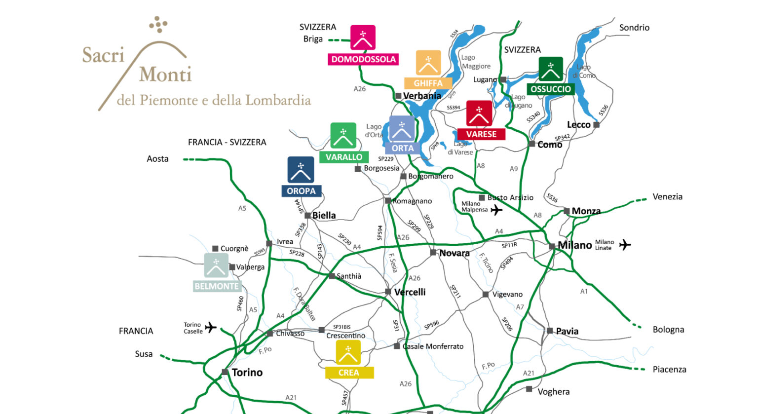 Pedalare tra i Sacri Monti di Piemonte e Lombardia? Ora c'è l'app ...